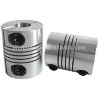 China RB Flexible Spider Jaw Coupling Zero Backlash Screw Fixing 25mm Bore Stepper Motor Coupling for sale