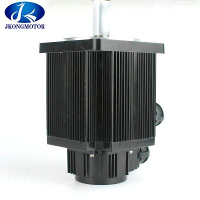 China AC220V Nema 32 AC Servo Motor 1 HP Servo Motor 400W , 1000W High Power Motor Driver Kit for sale