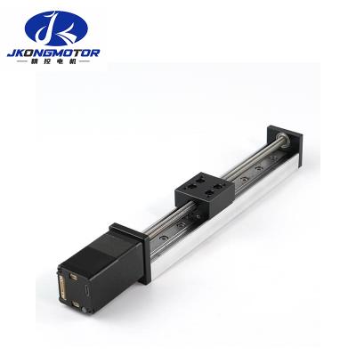 China Jkongmotor JKISC28 42 57 60 86 CANopen Integrated Positioning Motor Linear Motion Slide Module for Laser Engraving Linear Stage for sale