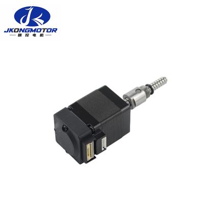 China Jkongmotor JKISC28 RS485 CANopen Nema 11 Integrated Stepper Motor & Medical Grade Linear Actuator for Liquid Handling Actuator for sale
