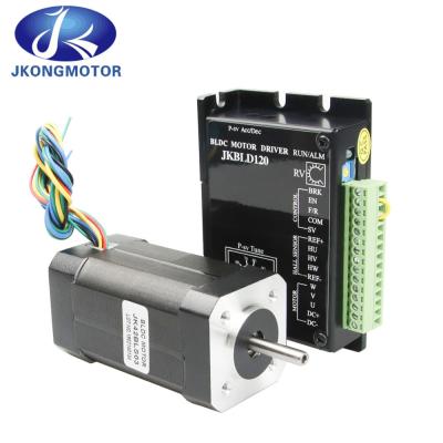 Cina motore senza spazzola quadrato dell'ingranaggio di 4000rpm 24v 77.5W 42mm 3phase BLDC in vendita