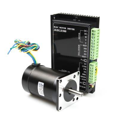 中国 ISO9001 0.33Nm 138w 3段階57mmホール センサーが付いている正方形dcモーター 販売のため