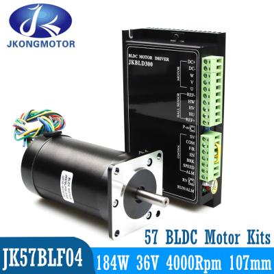 中国 セリウム48V 0.44N.M 138w 107mm NEMA 23低い放出が付いているブラシレスDcモーター 販売のため