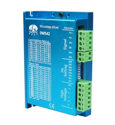 China DM542 bestuurder Nema 23 microstepping stepper motor In twee fasen gelijkstroom 20V 1A - 4.2A-Goedgekeurd Ce Te koop