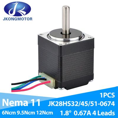 China 0.67A 6N.Cm 1,8 Graad Nema 11 Stepper van 28HS32-0674 Hybride Motor Hoge Torsie Te koop