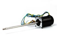 China ROHS 24v 4 Pole 150w 4500rpm Brushless Dc Motor With 57mm Long Shaft for sale
