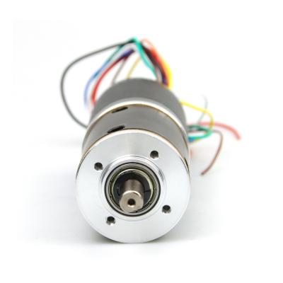 Cina Il rapporto della velocità di 71:1 del giro 24v 11w 2100rpm ha innestato l'alta coppia di torsione del motore senza spazzola di CC in vendita