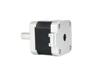 中国 1.8deg 1.7A 4.2kg。Cm 2.55v 42mmの滑車が付いているNema17雑種のステッピング モーター 販売のため