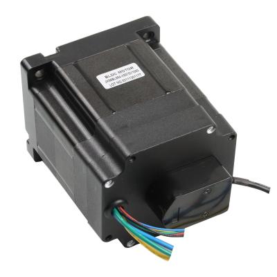 中国 48V 3000rpm 330W 86mm 1000pprエンコーダーが付いている同期ブラシレスDCモーター 販売のため