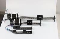 China NEMA 24 Stepper Motor Linear Slide Table 60mm Ball Screw CNC Axis 2.8A 3.1Nm for sale
