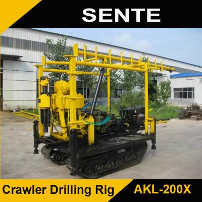 China Crawler type AKL-200Y hydraulic core drilling rig for sale