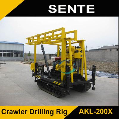 China Crawler type AKL-200Y hydraulic core drilling rig for sale