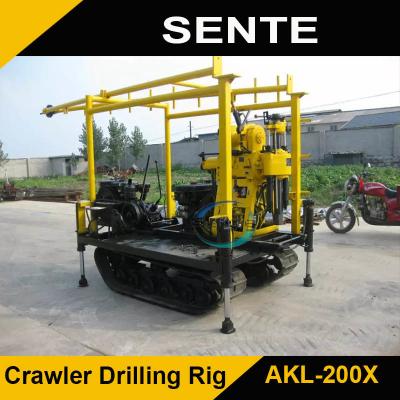 China Crawler type AKL-200Y geothermal drilling rigs for sale for sale