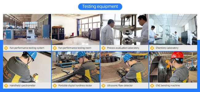 Custom fan manufacturing facility