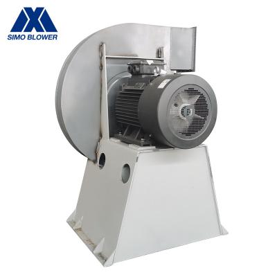 중국 단일의 유입구 긴 수명 뒤로 구부러진 안티프라이링 집진기 팬 판매용