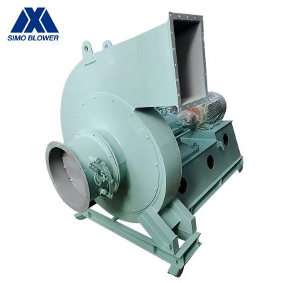 China High Pressure High Temperature Centrifugal Fan Harmful Air Emissions for sale