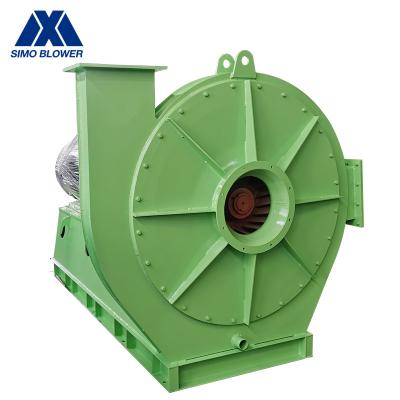China Temperature AC Industrial Centrifugal Fan For Dust Removal Air Ventilation System for sale
