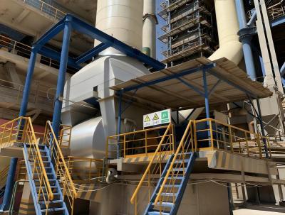 China cement process kiln tail exhaust fan for sale