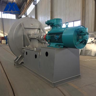 China Single Suction Boiler Fan High Volume Low Pressure Air Blowers for sale