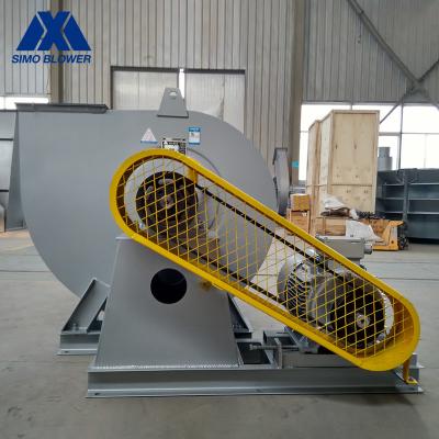 China Steam Power Plant Fan Gas Delivery Belt Driven Centrifugal Fan for sale