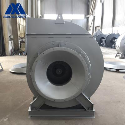 China Achterwaartse Centrifugaalventilatormaterialen die Op hoge temperatuur SIMO-Ventilator koelen Te koop
