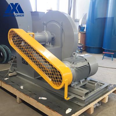 中国 煙の排気後方に曲げられた遠心ファンの吸出し通風の送風機 販売のため