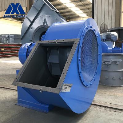 China Single Inlet Low Pressure AC Motor Fluidized Bed Industrial Centrifugal Fans for sale