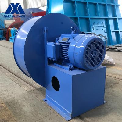 China Single Inlet Low Pressure AC Motor Fluidized Bed Industrial Centrifugal Fans for sale