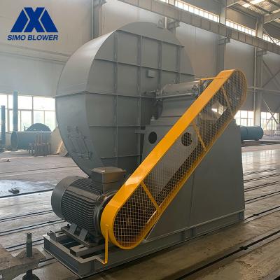 Cina 415V il fan centrifugo curvo a rovescio azionato a cinghia di flusso dell'acciaio legato V in vendita