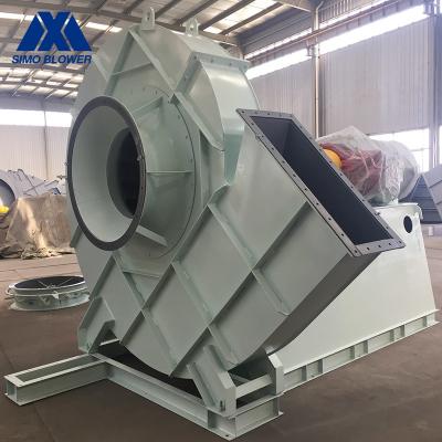 China Medium Pressure 2264pa 16Mn Material Handling Fan Coupling Driven for sale