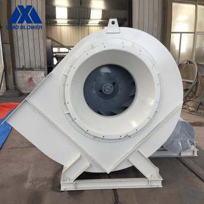 China V-Belt Driven High Temperature Material Handling Blower Centrifugal Fan for sale
