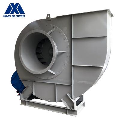 China Backward Material Handling Blower Fan Medium Pressure Antifraying for sale