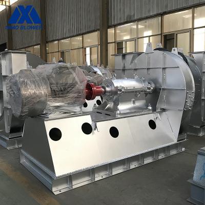 China Sola fan centrífuga da alta temperatura de la caldera de vapor de la succión Q235 en venta