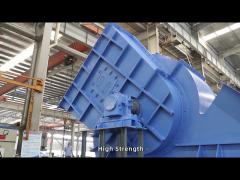 Dubbele zuigkracht van industriële kwaliteit zware centrifuge stofverzamelaar ventilator met duurzaamheid