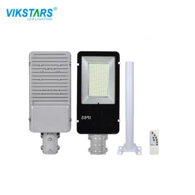 China Remote control 100w Solar Street Light Cement Pole Lighting Input Voltage AC100-240V for sale