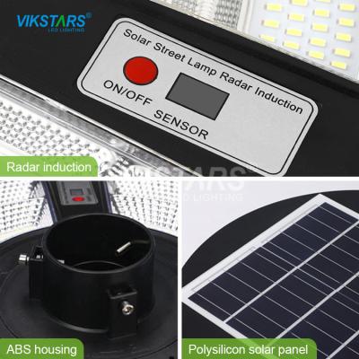 China best sale round LED solar lights for yard with motion sensor waterproof IP65 for sale