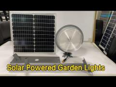 300W Solar Powered Garden Lights Aluminum Material Waterproof For Alley