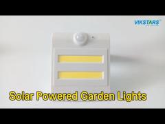 1200mAh Solar Powered Garden Lights High Brightness 120 Degree For Fences Walls