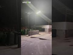 Motion sensor solar street light