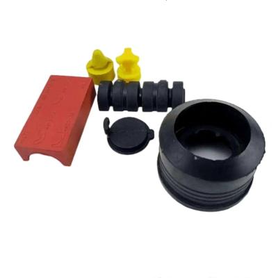 China Shock Absorption Rubber Pad Industrial Anti Collision Block Product Processing for sale
