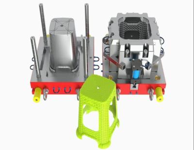 China Customized High Quality Small Baby Big Full Adult Office Plastic Furniture Table Stool Chair Injection Mold Molds Mould for sale