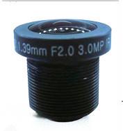 China 1.39mm fisheye lens, 3.0 Mega, 1/3 for sale