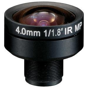 China 4mm F1.8 5Megapixel M12x0.5 CS mount 126degree wide angle lens, 4mm camera lens for sale