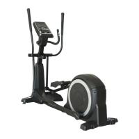 China Commercial Elliptical Cross Trainer 160kg Steel Frame Custom Color for Gym for sale