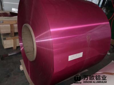 China PVDF Color Coated Aluminium Coil For Roofing Sheet 900-1500mm Width for sale