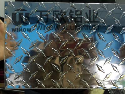 China 5052 Aluminium Diamond Plate 4x8 With Superior Corrosion Resistance for sale