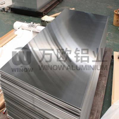 China Construction Aluminium Alloy Plate With Mirror Finish Surface Treatment for sale