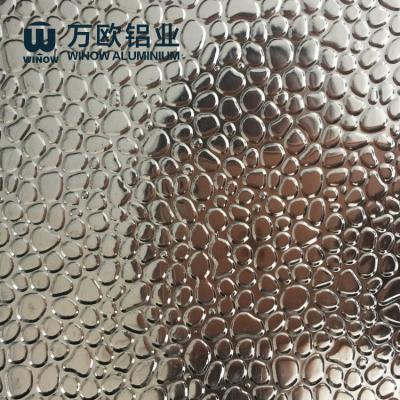 China 1050 1060 1100 Diamond Embossed Aluminum Sheet , Stucco Aluminium Sheet for sale