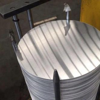China Hot Rolled Aluminium Circle Plate 1.0mm Thickness Round Shape Mill Finished for sale