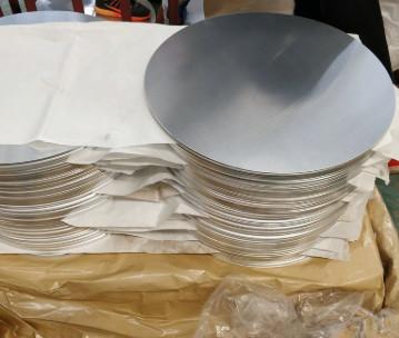 China Anodized Round Metal Discs , Aluminium Discs Circles 100mm-1400mm Diameter for sale